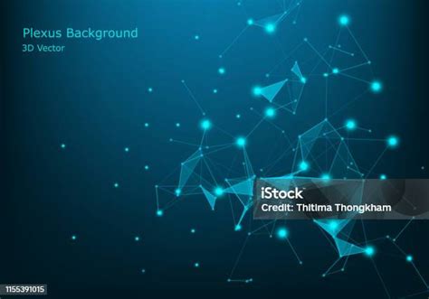 공간에서 여러 빛나는 연결 컴퓨터 생성 추상적인 배경벡터 일러스트 0명에 대한 스톡 벡터 아트 및 기타 이미지 0명 Cpu 공학 Istock