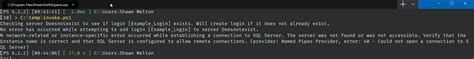 Powershell Catching Errors From Invoke Sqlcmd Stack Overflow
