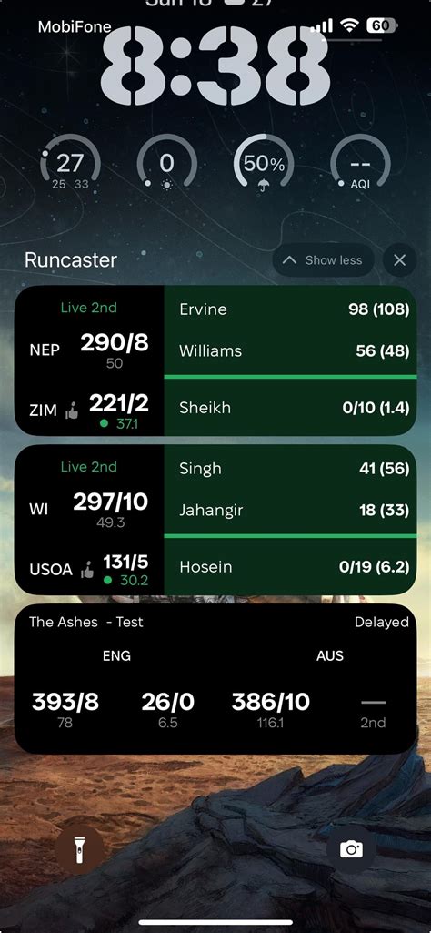Im An Indie Developer And Have Made An App That Serves Live Cricket Scores As Live Activities