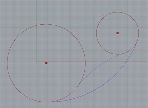 Tangent Arcs Component But With Outside Arcs Grasshopper Mcneel Forum