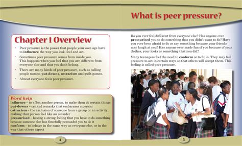 Understanding Relationships Peer Pressure