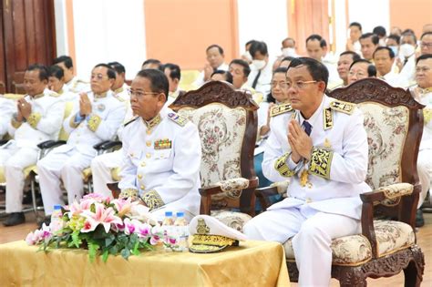 រដ្ឋបាលខេត្តកំពង់ធំបានរៀបចំពិធីគោរពព្រះវិញ្ញាណក្ខន្ធព្រះករុណាព្រះបាទសម្តេច ព្រះនរោត្តម សីហនុ