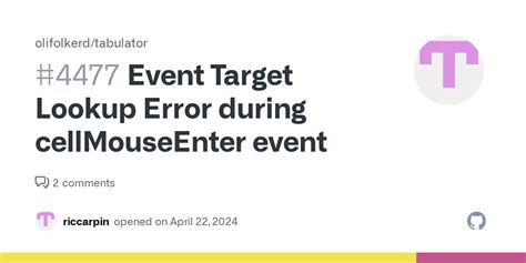 Event Target Lookup Error During Cellmouseenter Event · Issue 4477