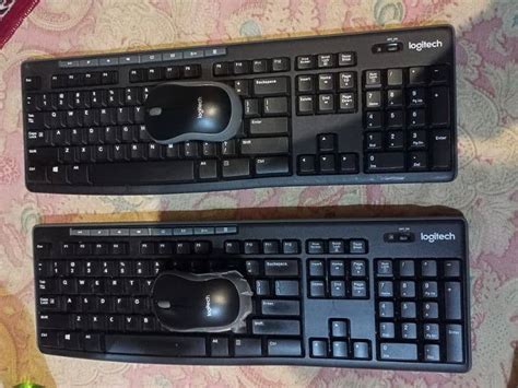 Logitech Wireless Keyboard And Mouse Combo Computer Components 1088363454