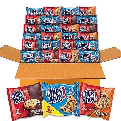 Chips Ahoy Cookie Variety Pack Original Chocolate Chip Chewy