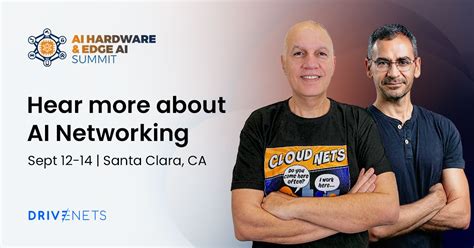 drivenets on linkedin ai hardware and edge ai summit 2023