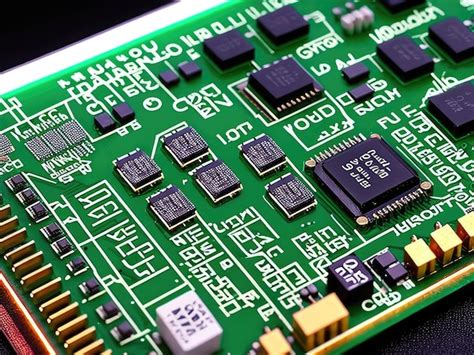 Premium Ai Image Motherboard Closeup Technology Integrated Microchip