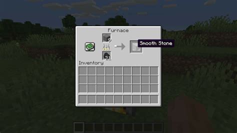 How To Make Smooth Stone In Minecraft