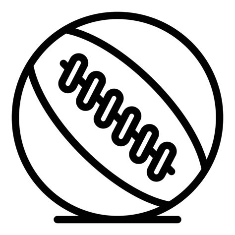 Sport Ball Icon Outline Style 15599924 Vector Art At Vecteezy