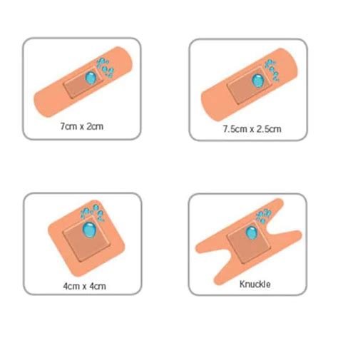 Assorted Sterile Waterproof Plasters Prosolve