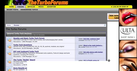 The Turbo Forums Turbocharger Performance And Racing Discussions
