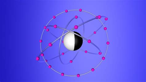 Atomic Structure Model 3d