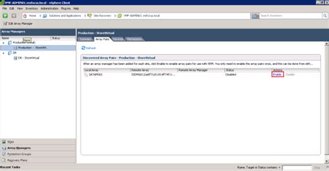 Part 3 Configuring Site Recovery Manager Srm With Hp Storevirtual Vsa Vmfocus