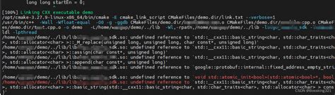 编译报错：undefined Reference To `stdcxx11basicstring 或者glibcxx3421undefined Reference To
