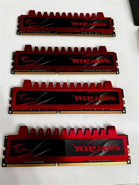 G SKILL Ripjaws RAM DDR3 1600 MHz 4x4 GB Komplet