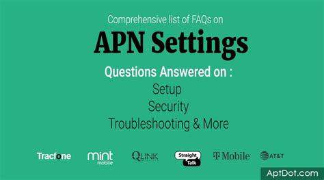 Apn Settings Explained A Comprehensive Faq For Mobile Data