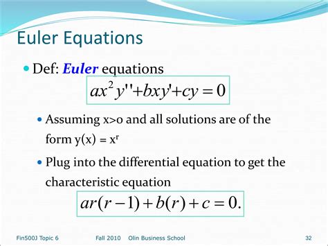 Introduction To Ordinary Differential Equation Ppt Programming Languages Computing