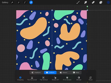create seamless patterns in procreate creative fabrica