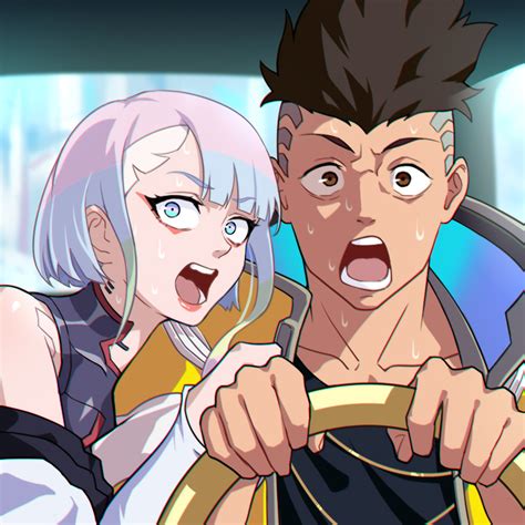 Lucy And David Martinez Chainsaw Man And More Drawn By Lifyter Danbooru