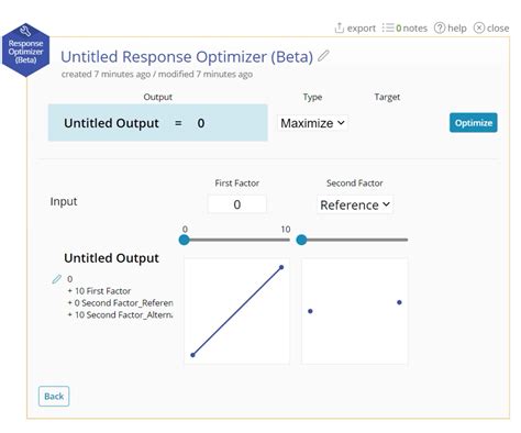 Response Optimizer Tutorial Moresteam