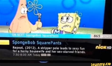 SpongeBob SquarePants Repeat 2012 A Stripper Pole Leads To Sexy Fun For A Horny Housewife