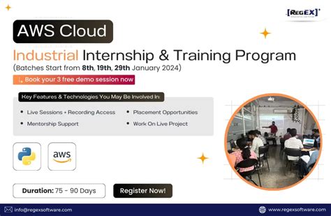 Industrial Internship Training Program January 2024 Regex Software