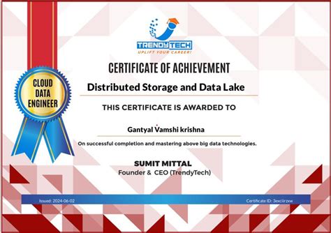 Gantyal Vamshi Krishna On Linkedin Week Dataengineer