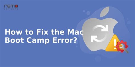 how to fix the mac boot camp error