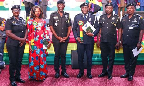 Police Congratulate Two Officers For Receiving National Award Starr Fm