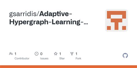 github gsarridis adaptive hypergraph learning with multi stage