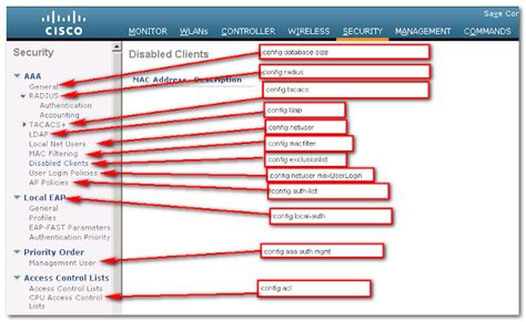 Wireless LAN Controller Cheatsheet GUI To CLI Security And Network Management Cisco