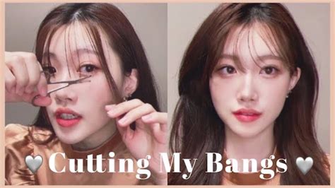 Asian Side Swept Bangs Round Face