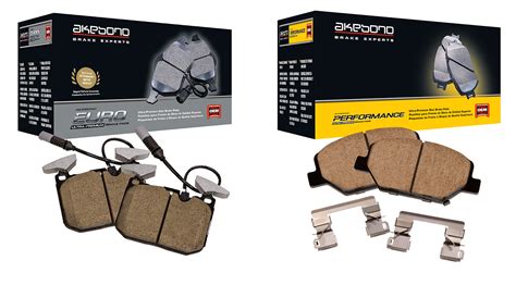 Akebono Releases Euro And Performance Ultra Premium Disc Brake Pad Kits