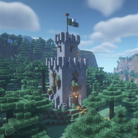 Minecraft Medieval Watchtower Build Artofit