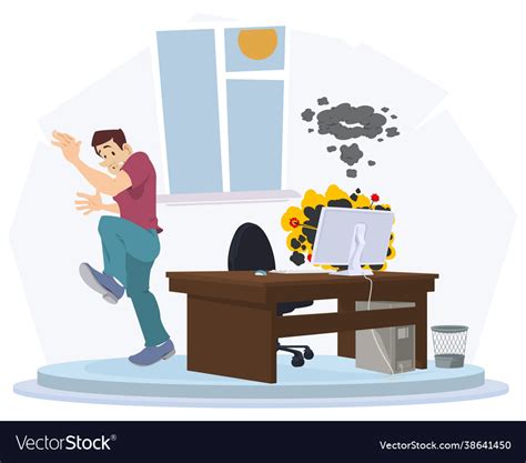 Computer Exploding