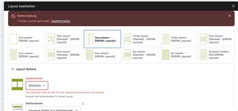 paragraphs lost when switching layout with custom layout configuration
