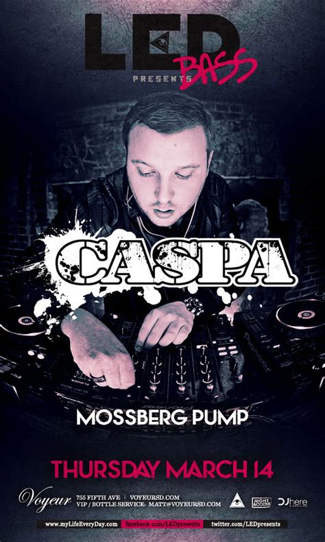 Caspa At Voyeur San Diego March 15th 2013 Presented By Led