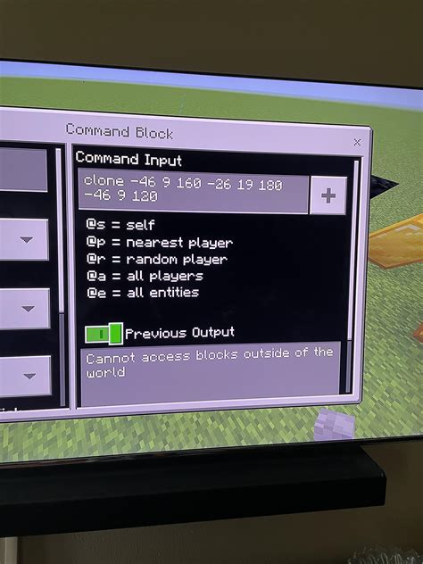 Clone Command Weird Error On Bedrock Rminecraftcommands
