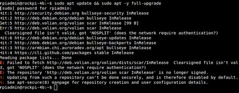 Sudo Apt Update Get Error Troubleshooting Radxa Community