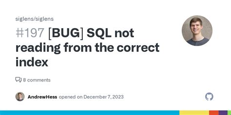 [bug] sql not reading from the correct index · issue 197 · siglens