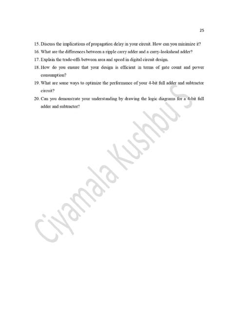 Bcs302 Digital Design And Computer Organization Lab Manual Vtu 2022