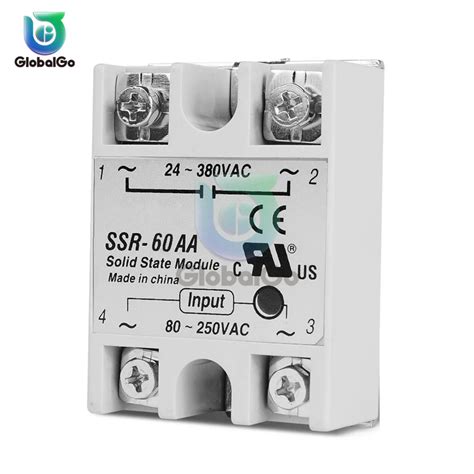 Generic Solid State Relay Ssr 10aa Ssr 60aa Ssr 70aa Ssr 100aa Ac Control Ssr 10a 60a 70a 100a
