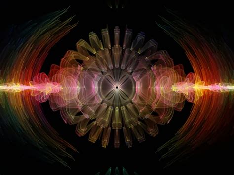 Wave Function Series Background Composition Colored Sine Vibrations
