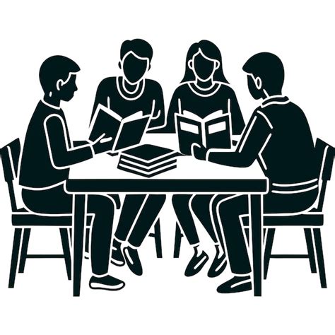 Students At The Table Vector Illustration Premium Ai Generated Vector Students At The Table Vector Illustration Premium Ai Generated Vector