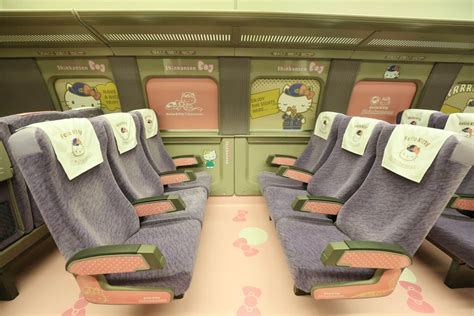 Hello Kitty Bullet Train Japan Popsugar News
