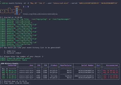 Usbrip Simple Command Line Forensics Tool For Tracking USB Device