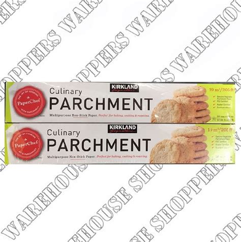 Kirkland Signature Parchment Paper Warehouse Shoppers Express
