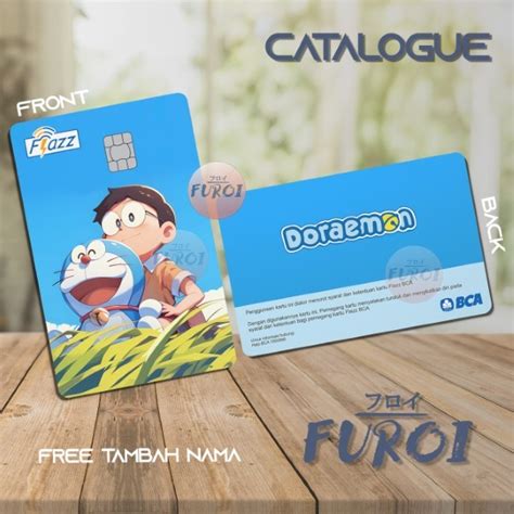 Jual Custom Flazz Bca Custom Emoney Mandiri Doraemon And Nobita