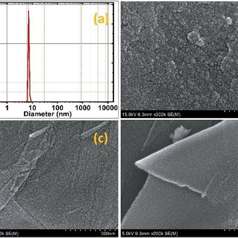 Dls Particle Size Analysis Curve Of Sno 2 Nanoparticles A Hr Sem Download Scientific Diagram