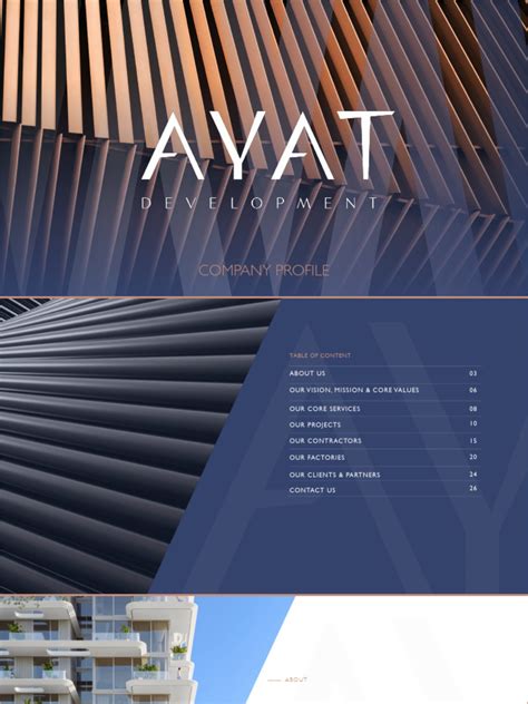 Ayat Development Company Profile Pdf Concrete Economies
